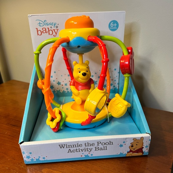 Disney | Toys | Disney Baby Winnie The Pooh Activity Ball New | Poshmark